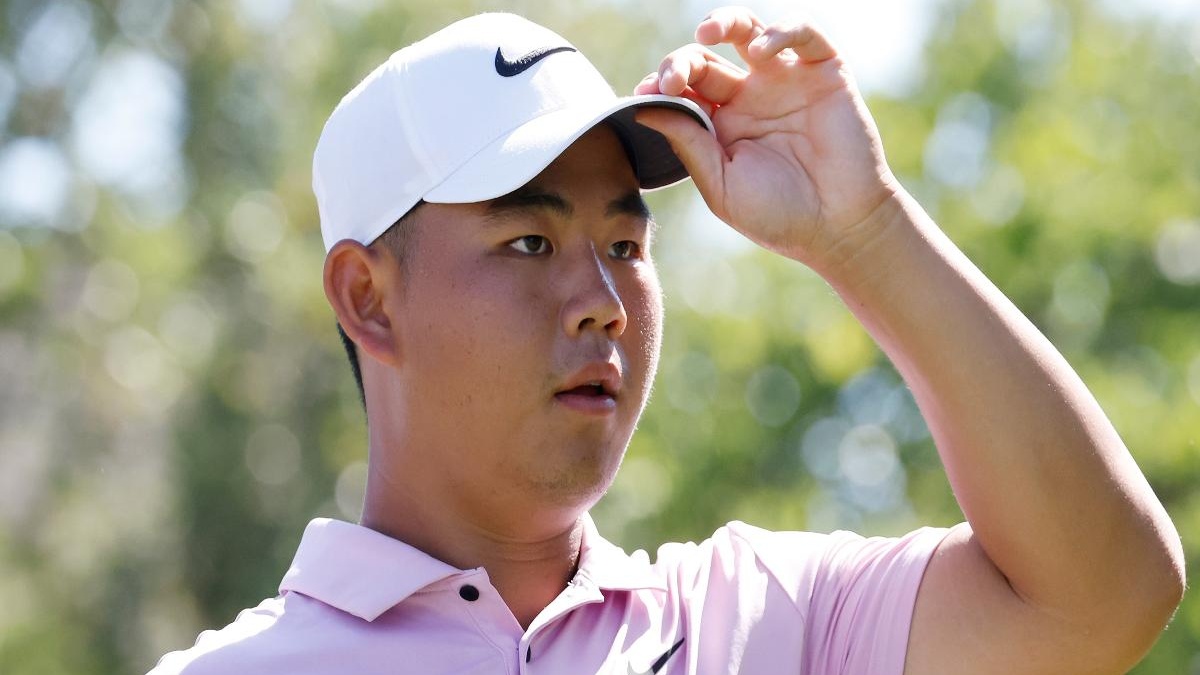 Tom Kim frustrated after late suspension ruins momentum during ...