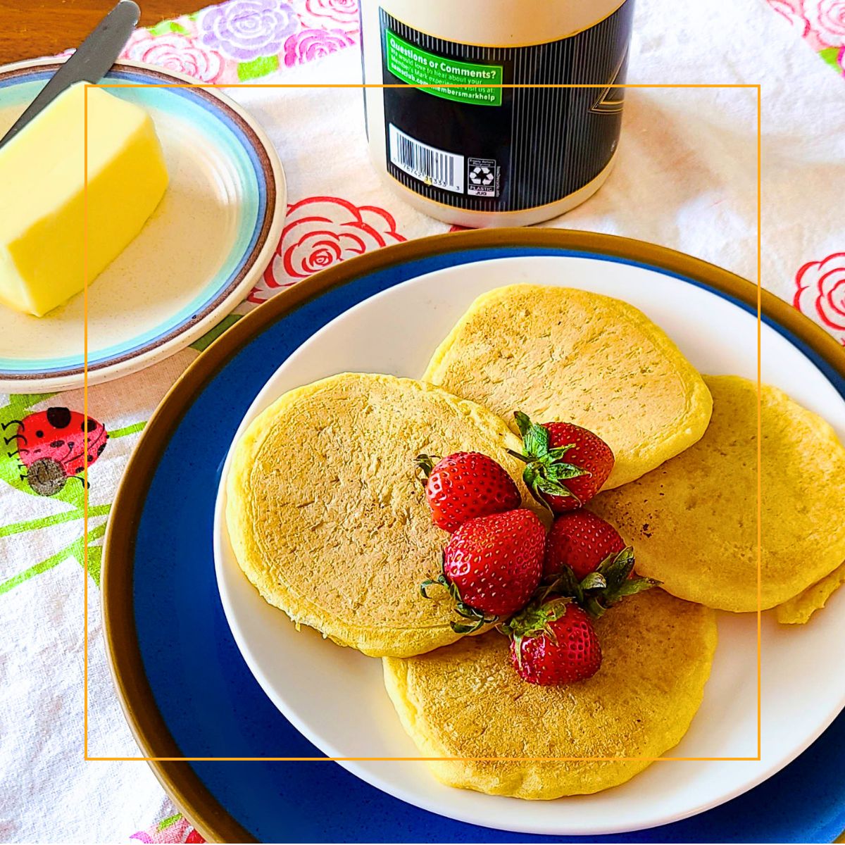 Light and airy sourdough pancakes make a scrumptious breakfast