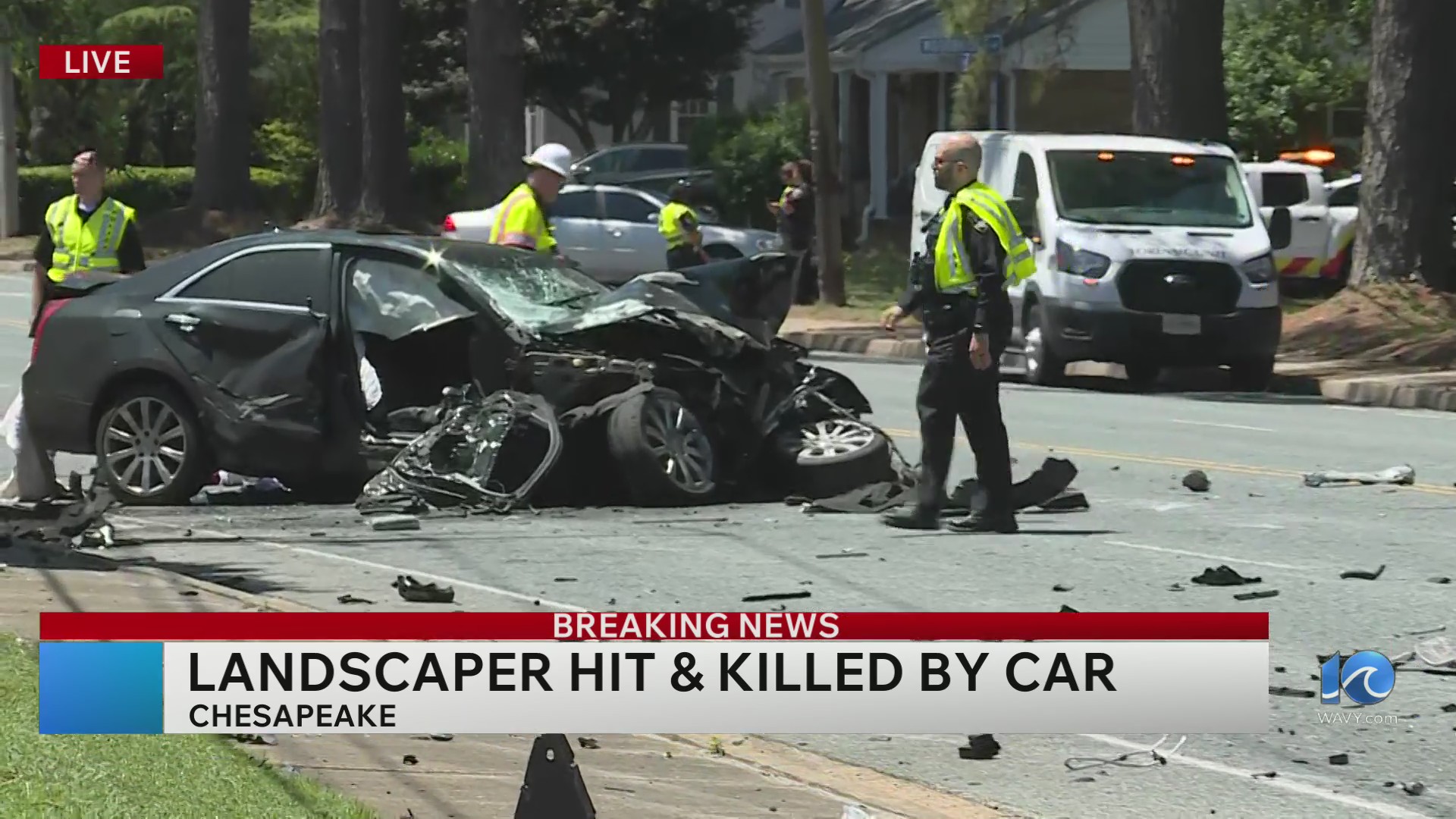 Landscaper hit and killed by vehicle involved in crash on Johnstown Rd ...