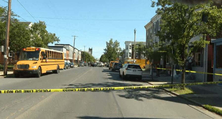 Teenager killed exiting Harrisburg school bus