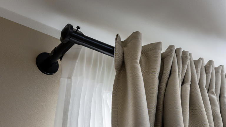 How to hide this curtain eyesore with a brilliant IKEA hack