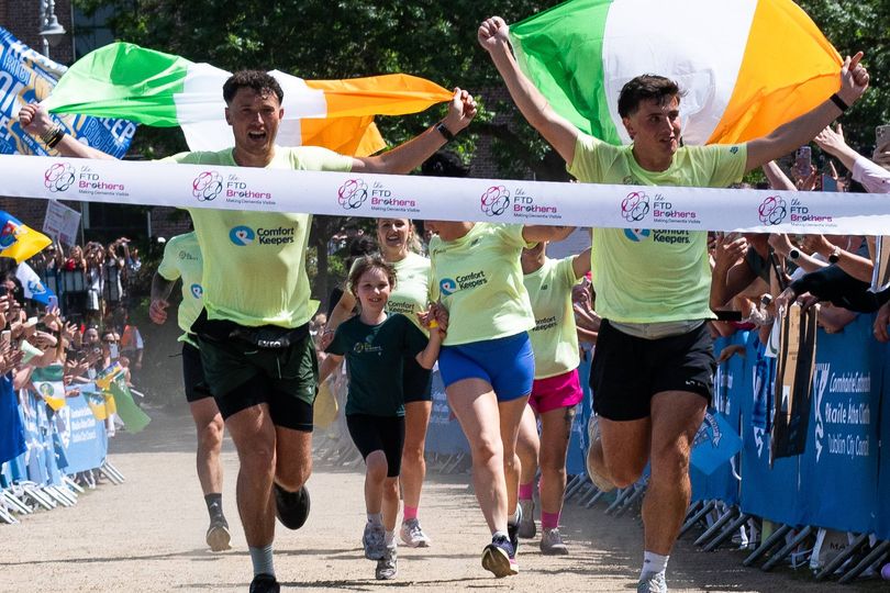 Heartbreaking reason two brothers ran 33 marathons in 33 days across ...
