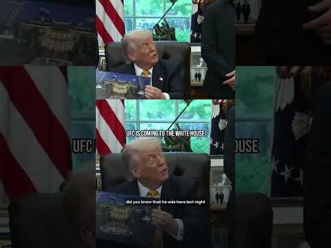 Donald Trump and UFC president Dana White are turning the White House ...