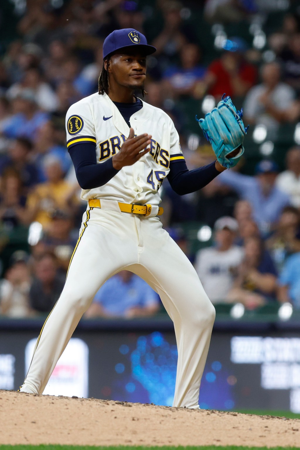 Brewers’ Abner Uribe learns his MLB punishment for crotch-chop celebration