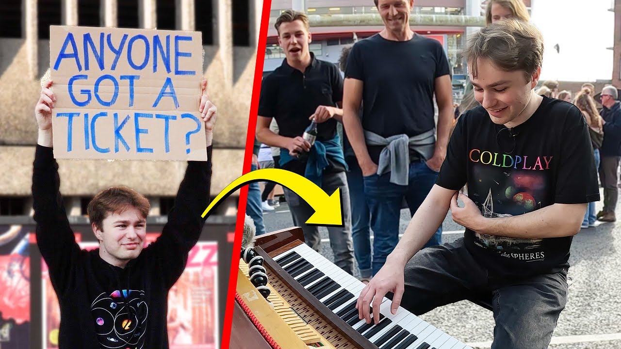 I played Coldplay songs for a Coldplay ticket