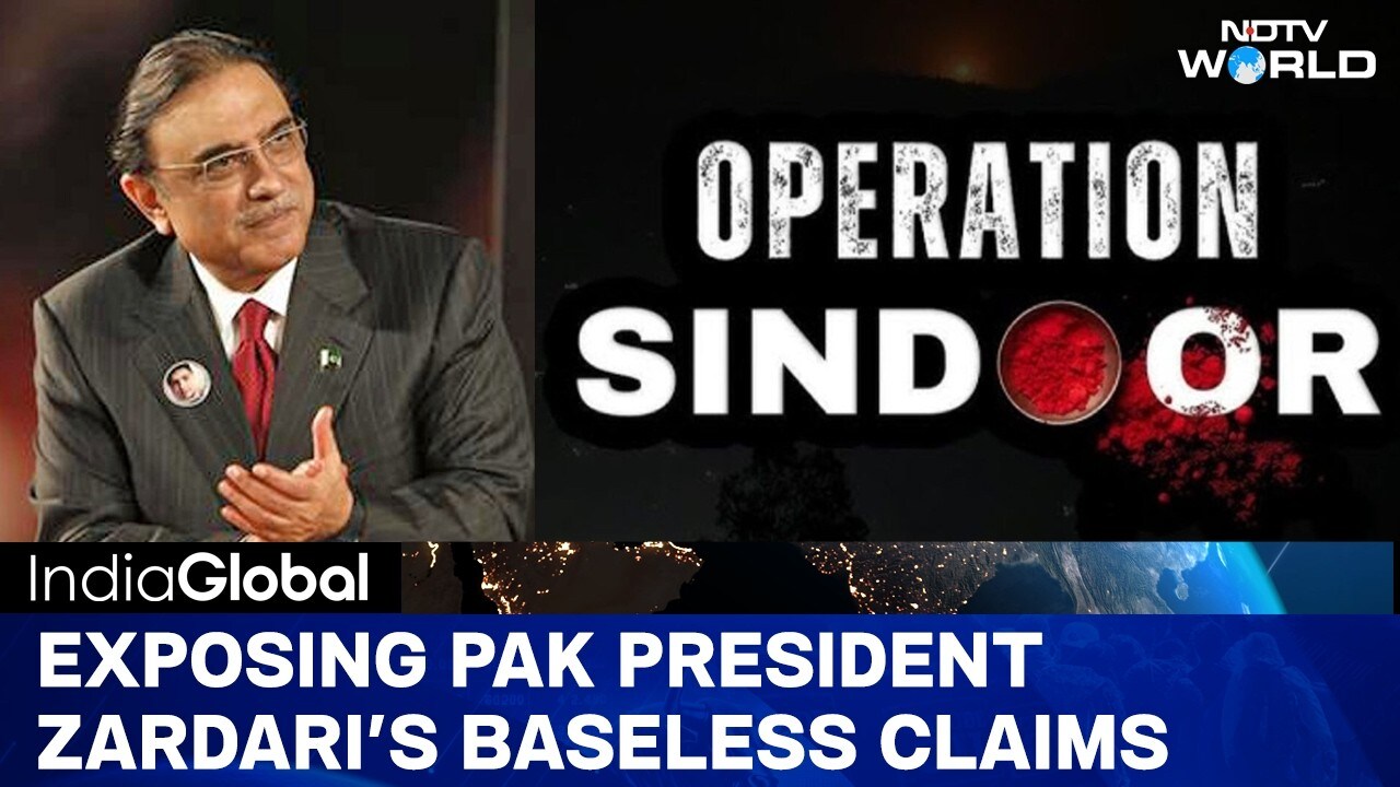 Exposing PAK President Zardari's baseless claims | Operation Sindoor ...