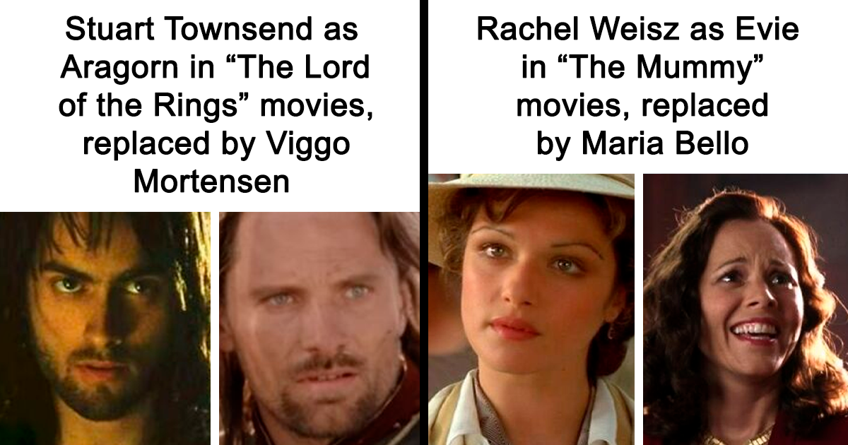 28 iconic movies and series that had to recast actors and actresses