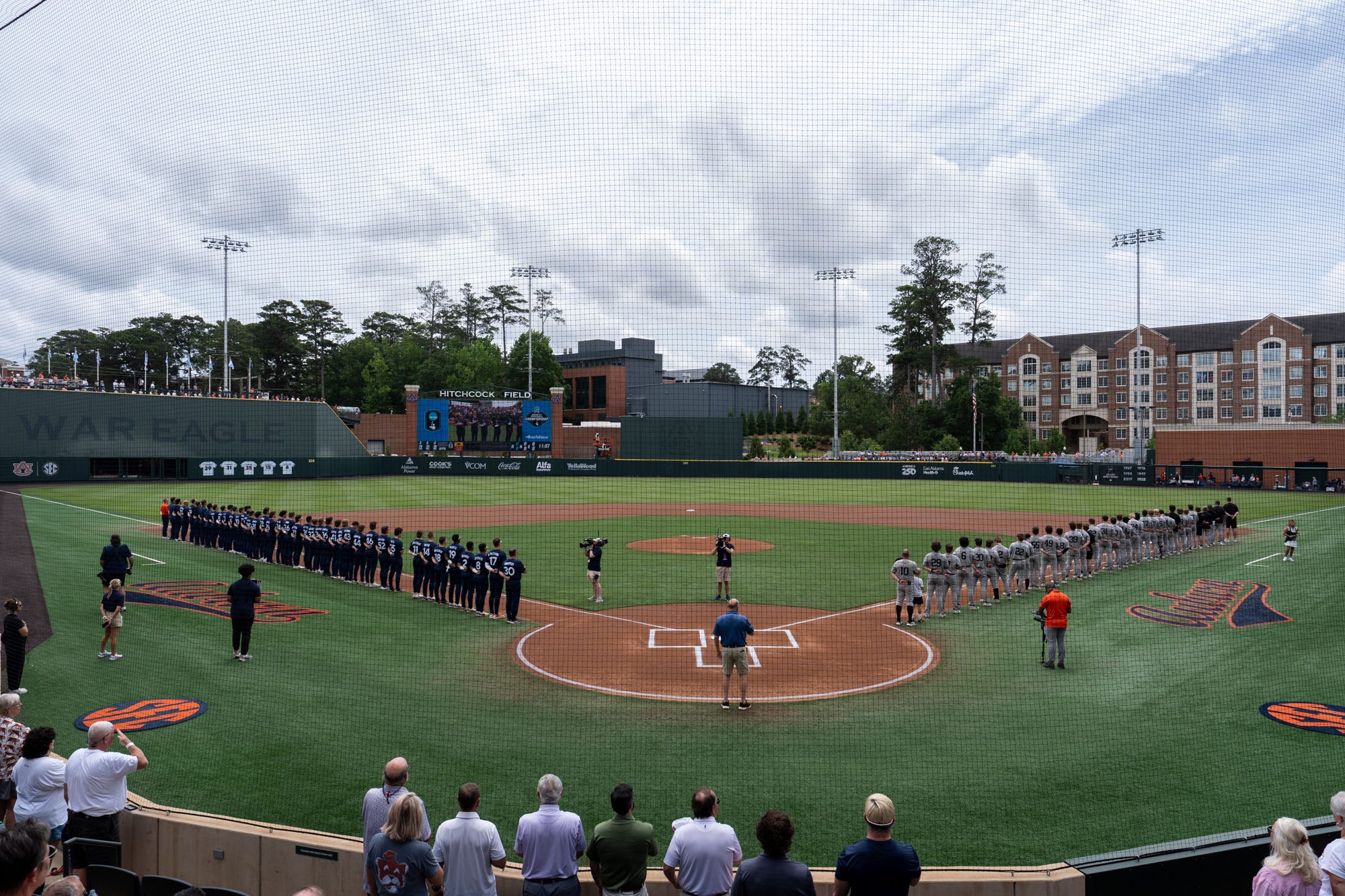 Auburn baseball vs UCF NCAA regional game enters second weather delay