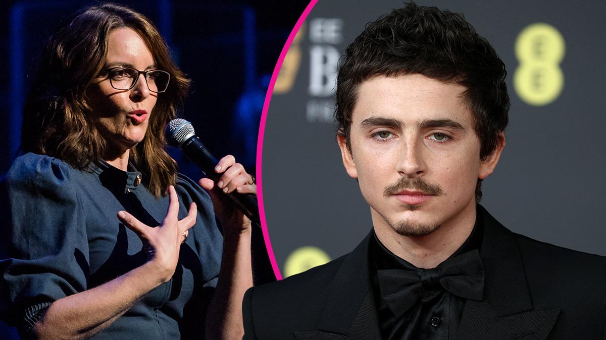 Tina Fey brushes off Timothée Chalamet manspreading claims: 'We had a ...