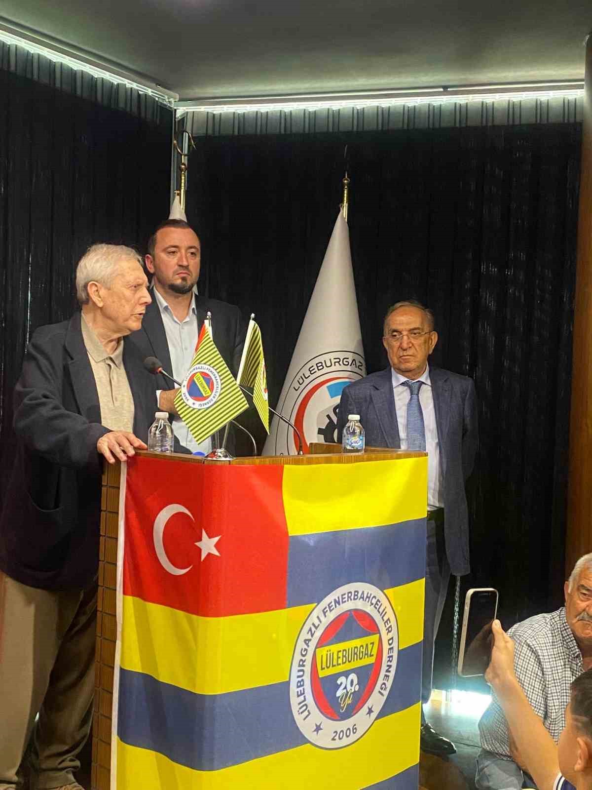Aziz Yıldırım’a Lüleburgaz’da meşaleli karşılama