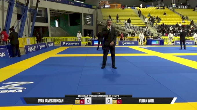 Yuhan Won vs Evan James Duncan 2026 World Jiu-Jitsu IBJJF Championship