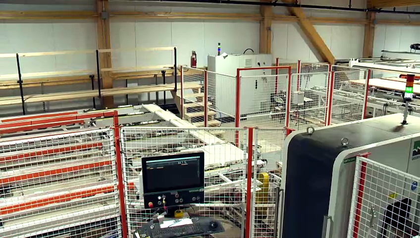 Structure de bois : une PME de l'Islet innove