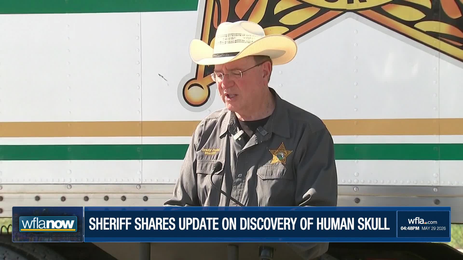 Sheriff shares second update on discovery of human remains