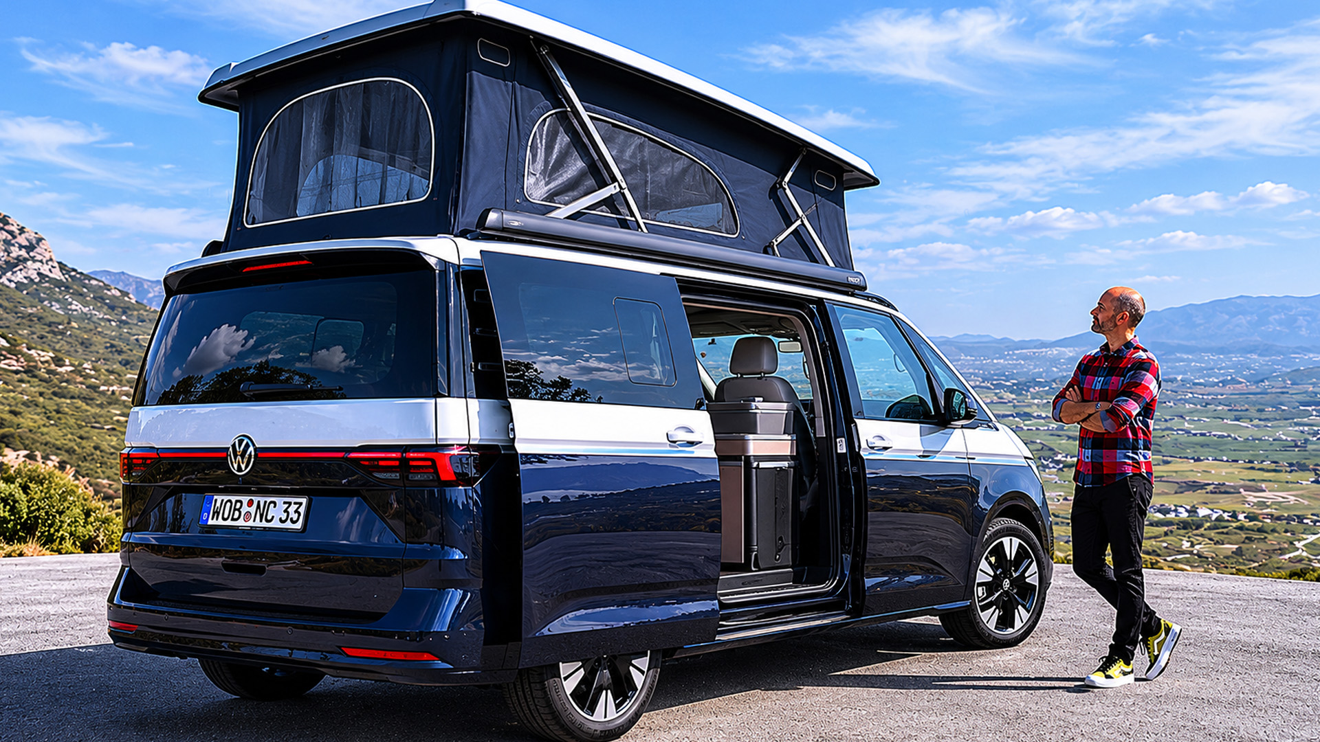 A look at the more flexible Volkswagen California camping van