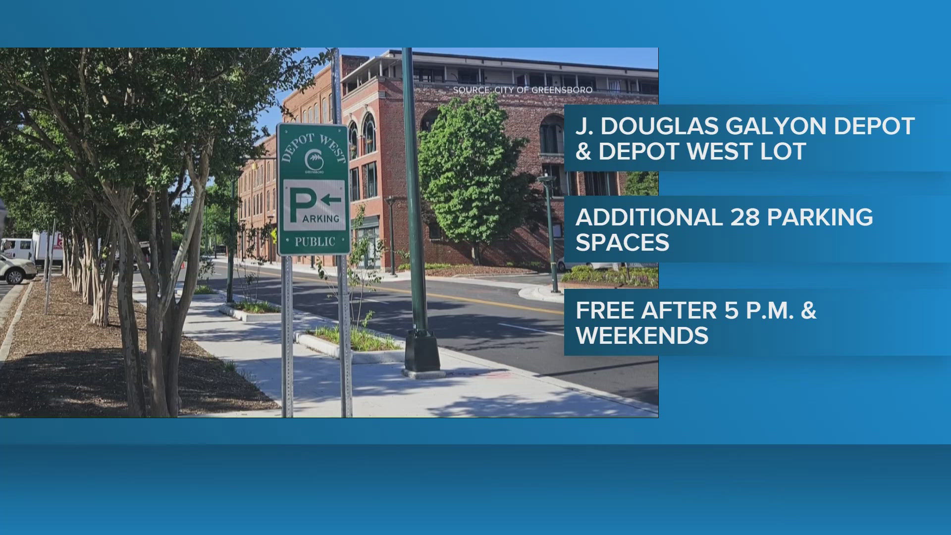 City adds 28 parking spaces outside bus depot