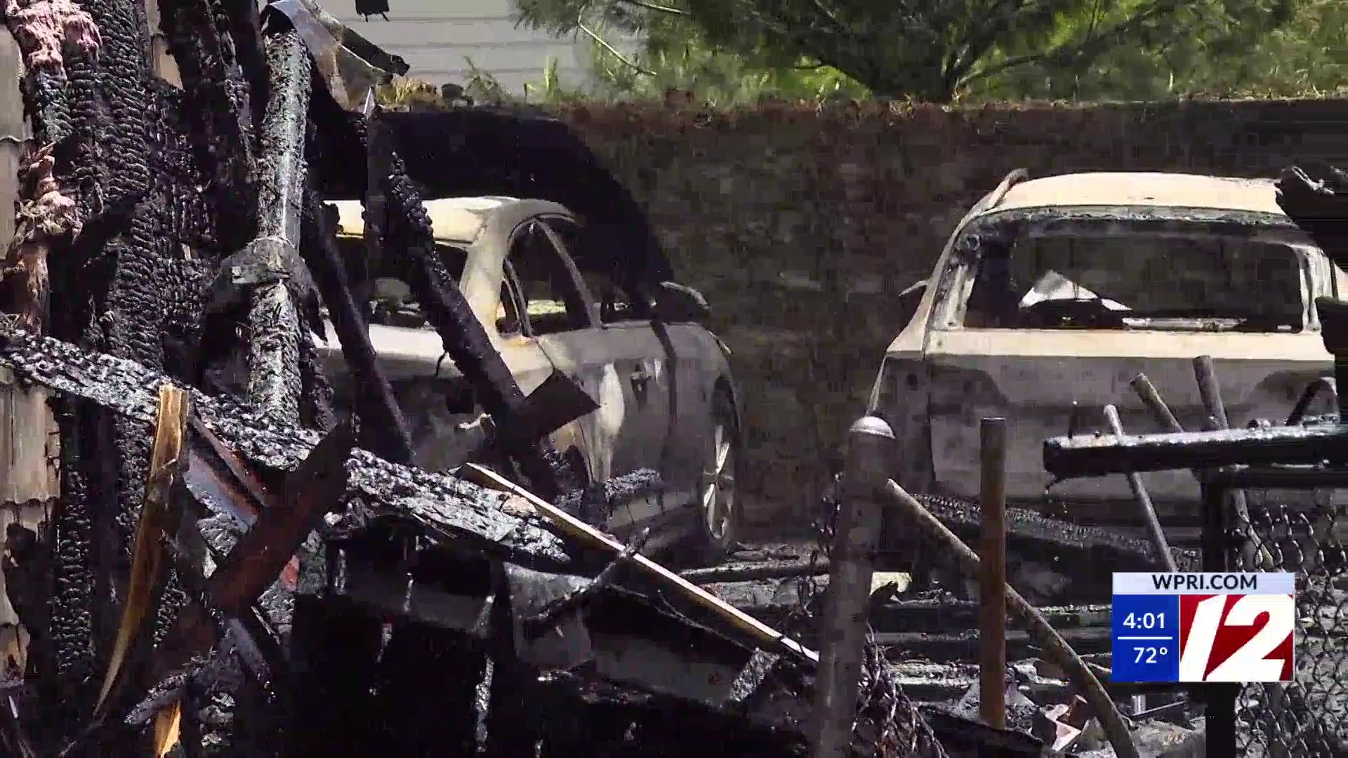 Fire burns down vacant multi-family home in Providence