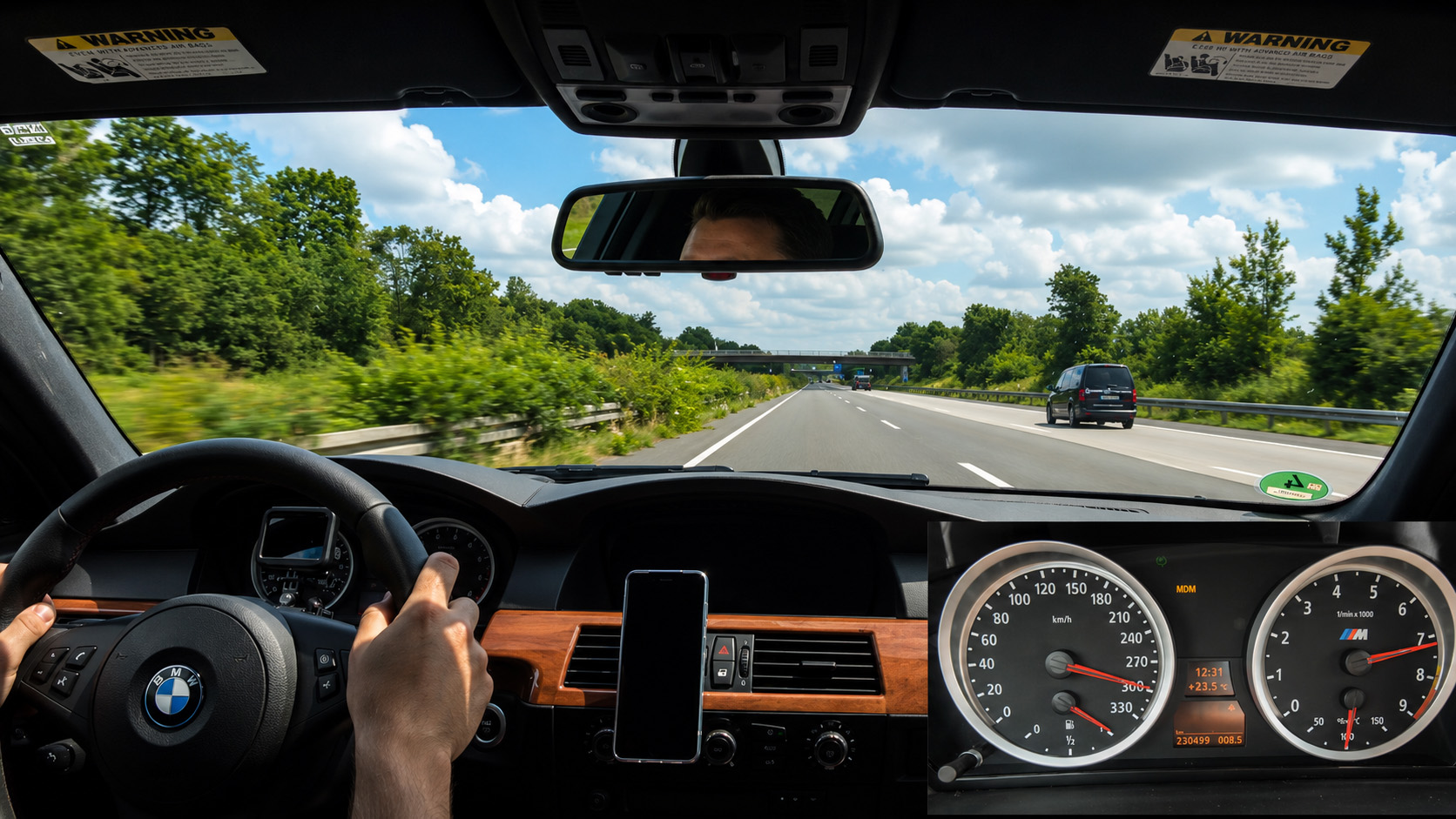 Budget BMW M5 build takes on a 300 km/h performance test