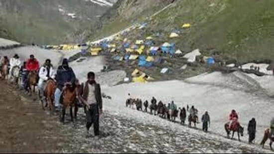 Security arrangements reviewed at Amarnath Yatri Niwas base camp