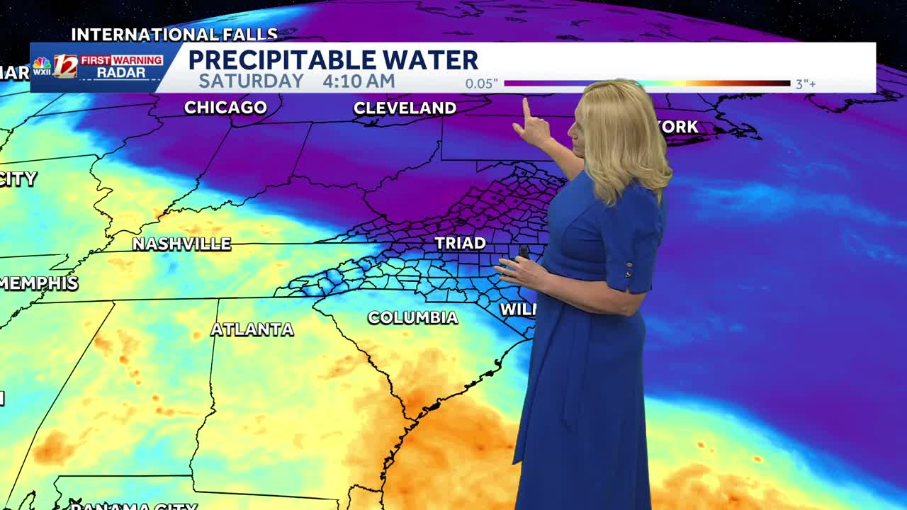 Comfortable Friday night, May 29 update | drying out after early ...