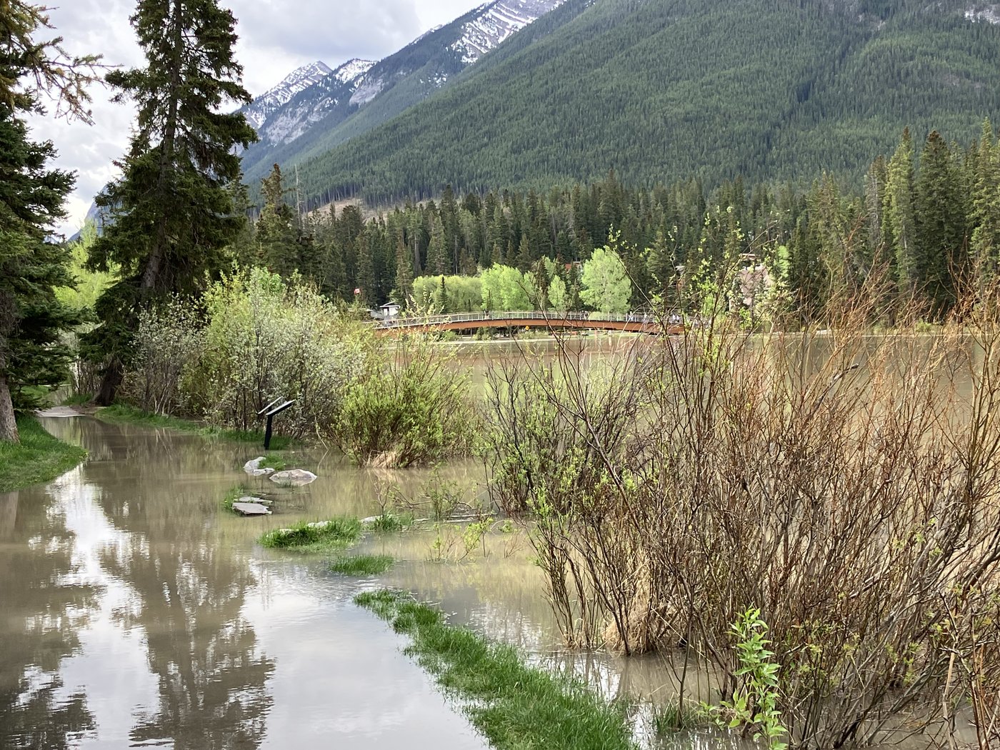 Melting snowpack, expected rain prompt flood-prevention measures in Alberta
