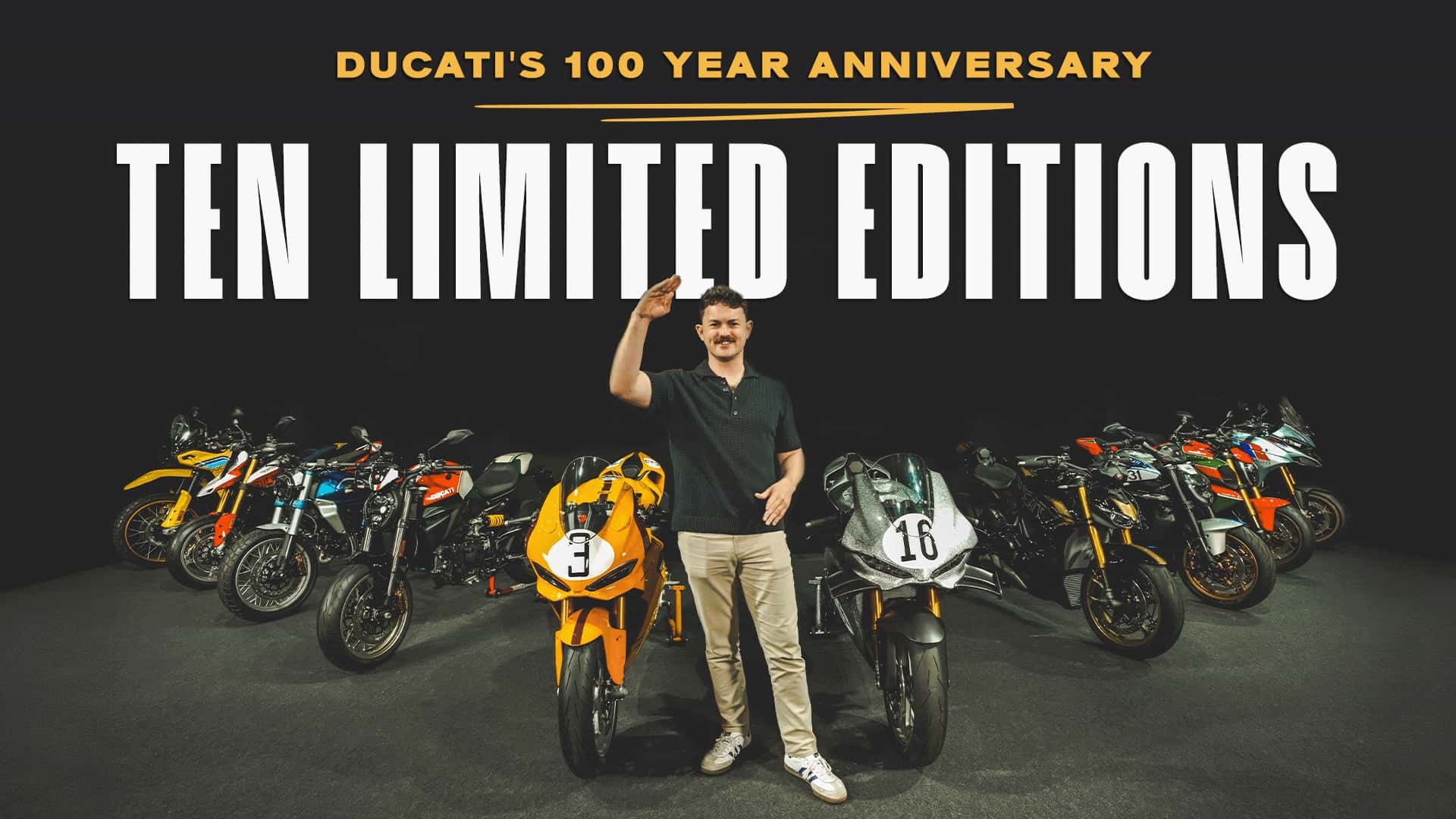 Ducati celebrates its 100th anniversary with 10 limited-edition ultra ...