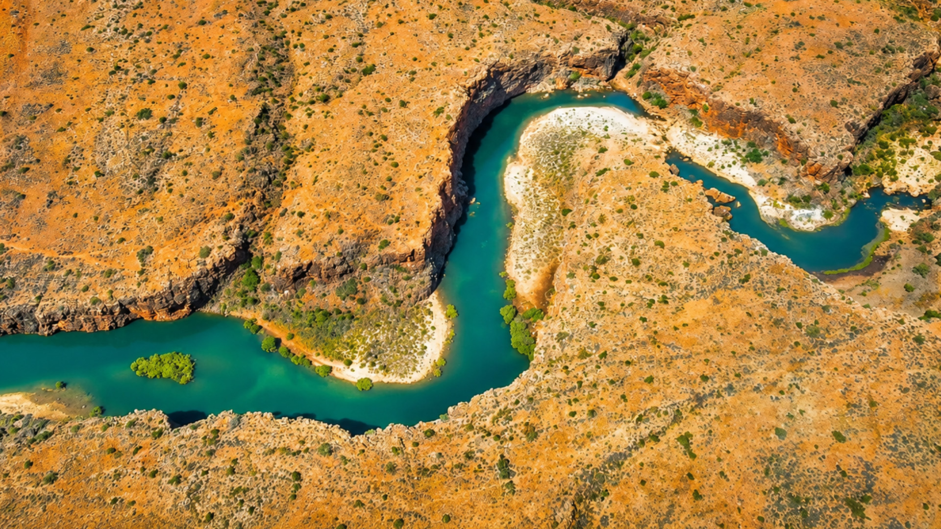 What’s special about this turquoise river in the desert?