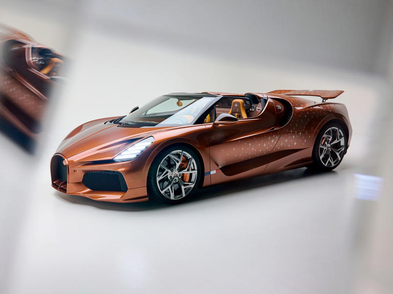 The shifter in this Bugatti Mistral probably costs more than your car
