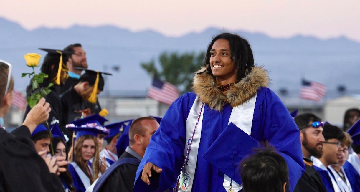 Lucerne Valley High graduates ready to 'light the world on fire'