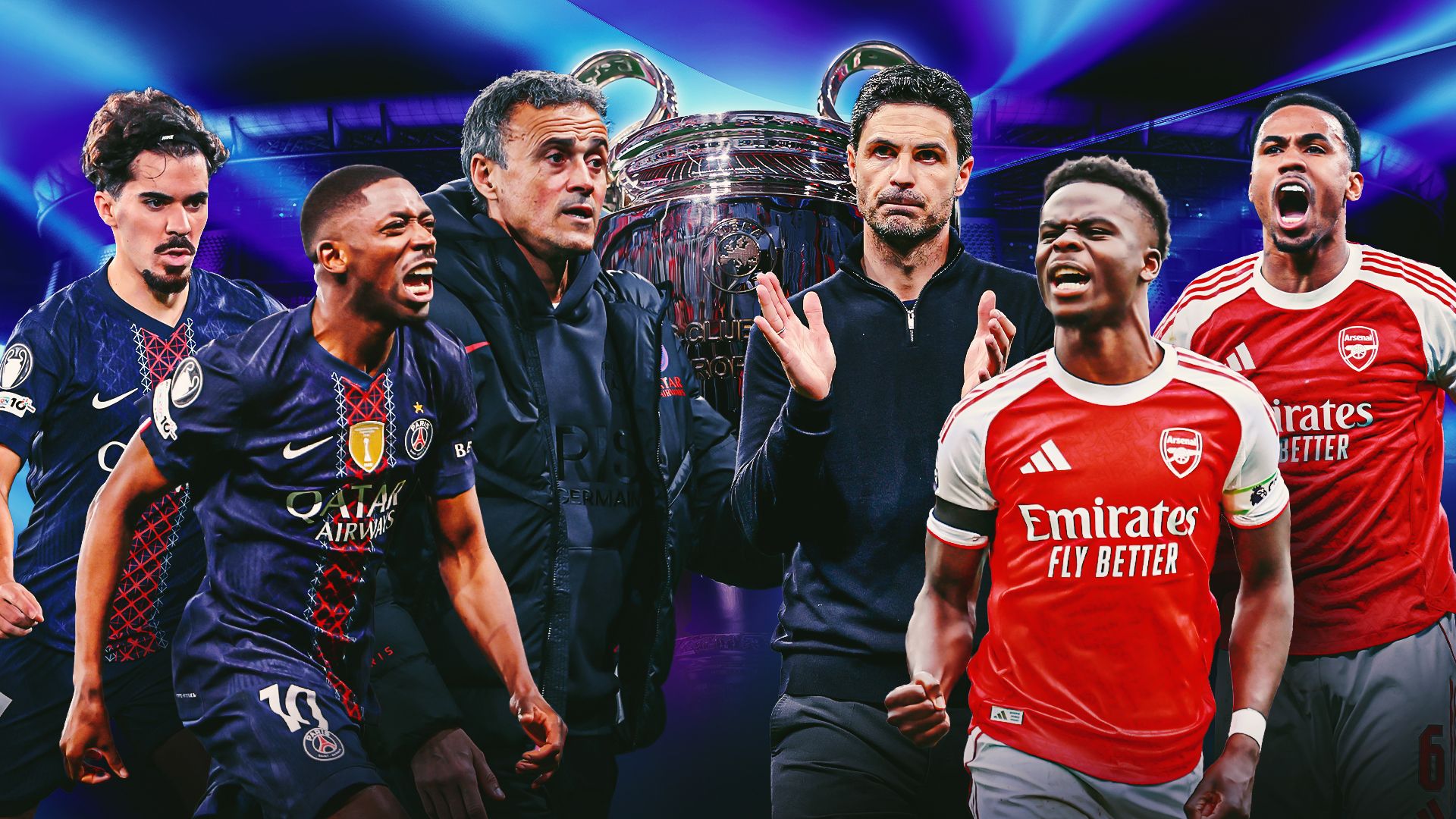 PSG-Arsenal, le sfide chiave della finale di Champions League ...