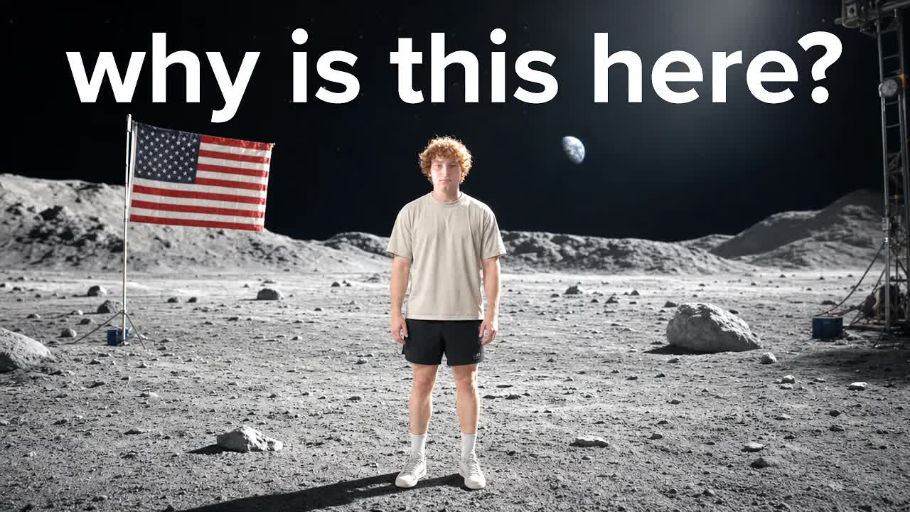 Investigating NASA's fake moon landing set