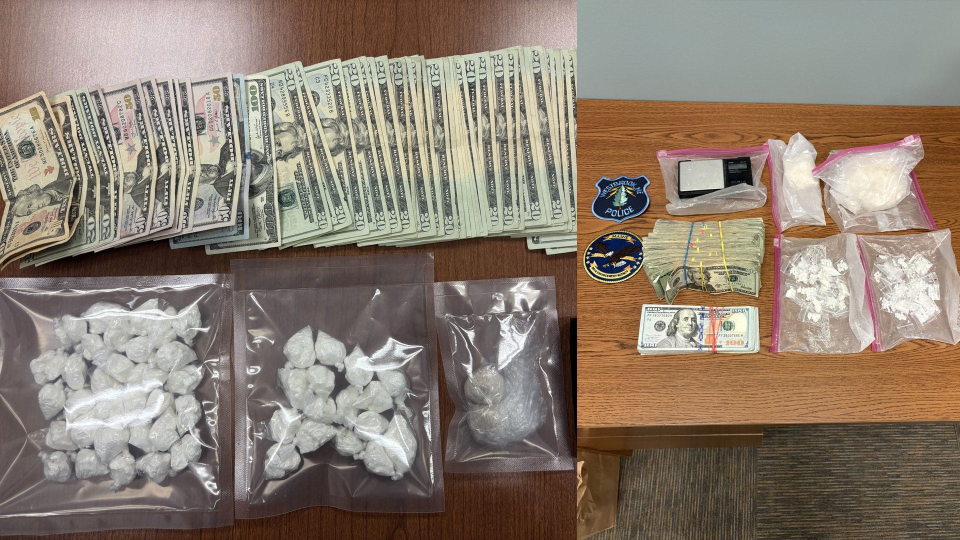 Maine DEA operations in Westbrook, Winthrop lead to 3 arrests