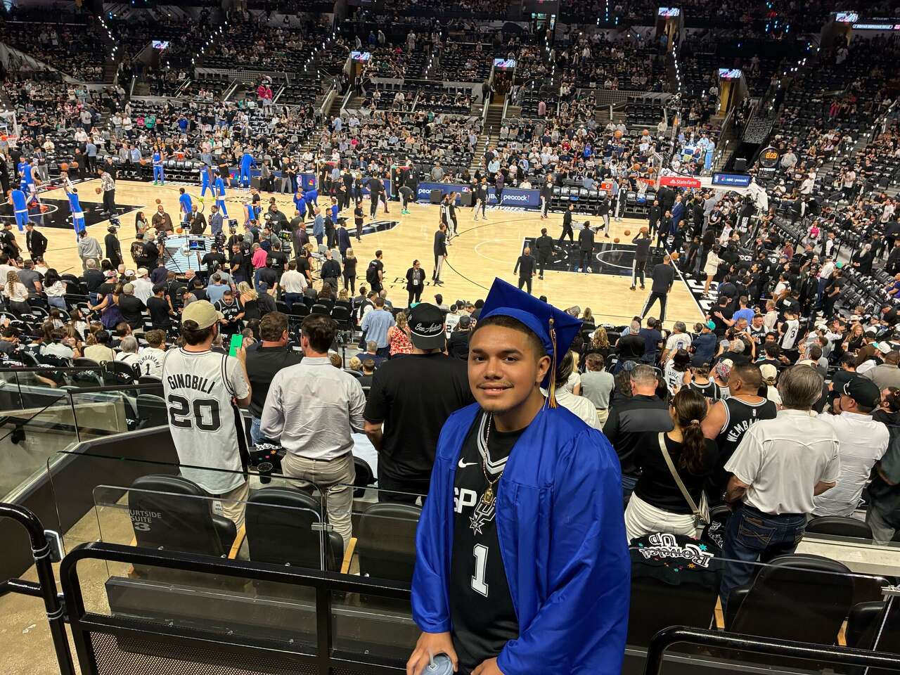 Corpus Christi senior makes trip to Spurs Game 6 two days before graduation