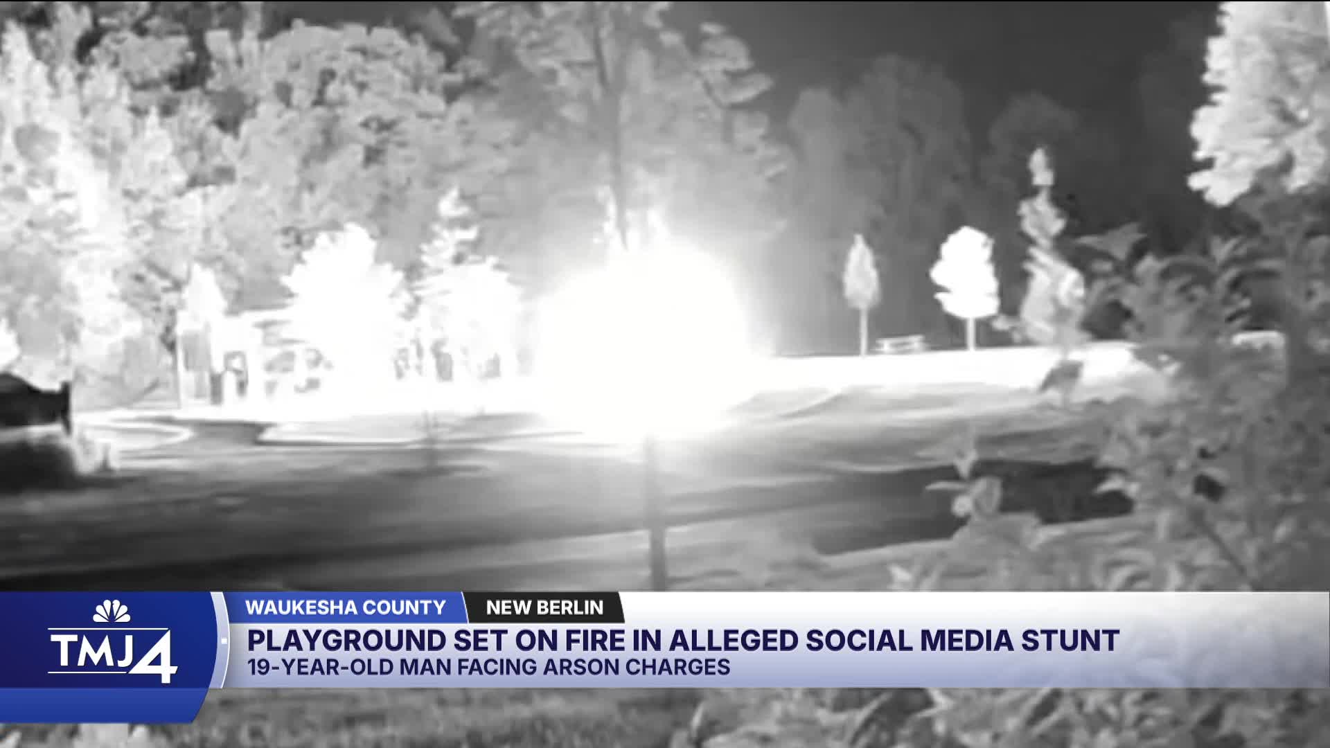 Police: Man arrested after using Molotov cocktails to start fire at ...