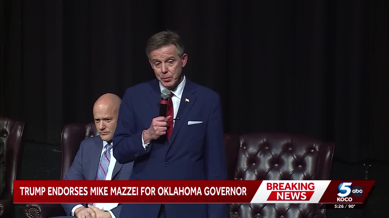 President Donald Trump endorses Mike Mazzei for governor