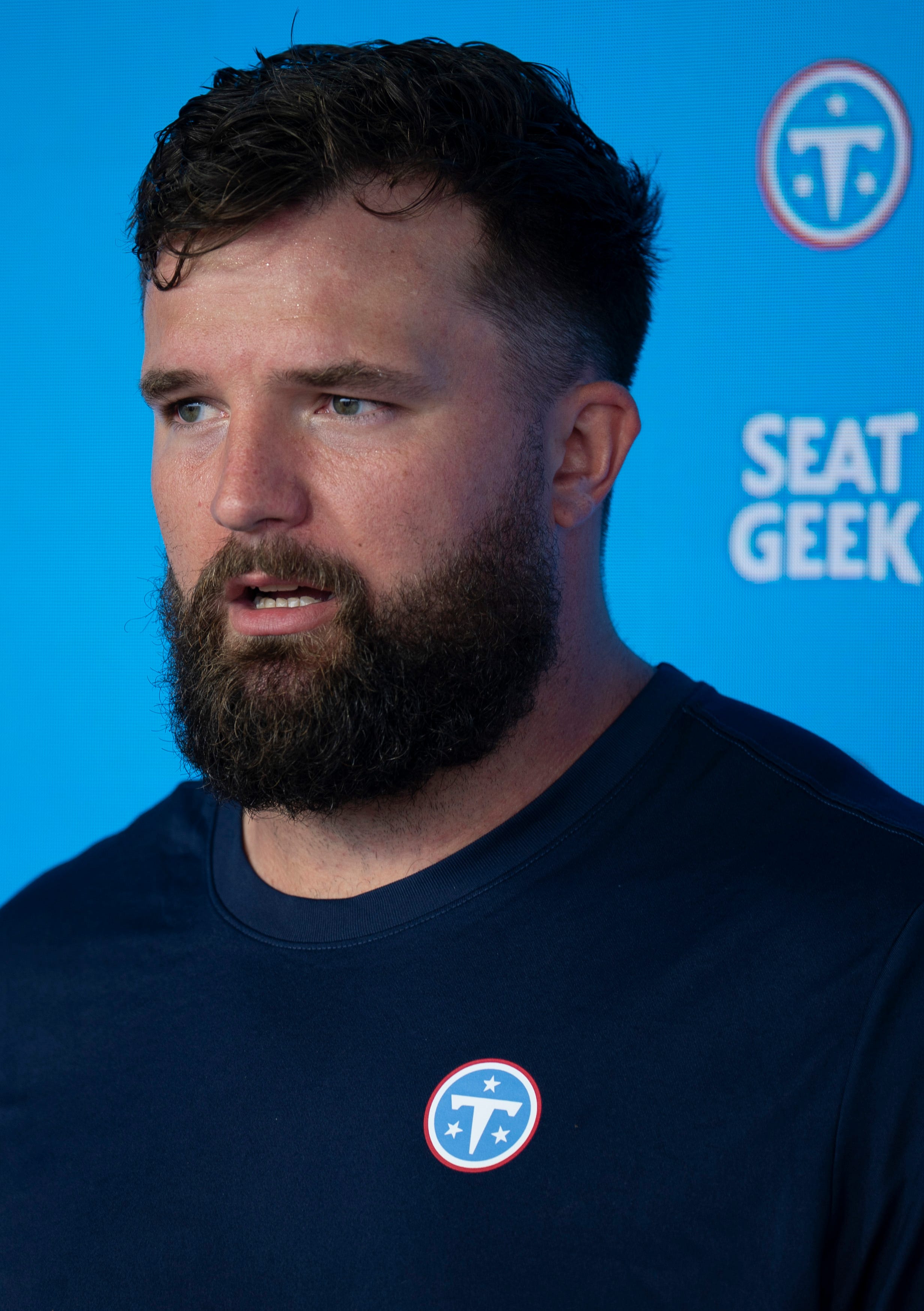 Titans' Austin Schlottmann on 'fiery, contagious' Cam Ward, reuniting ...