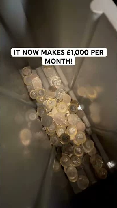 Vending machine investment pays off!