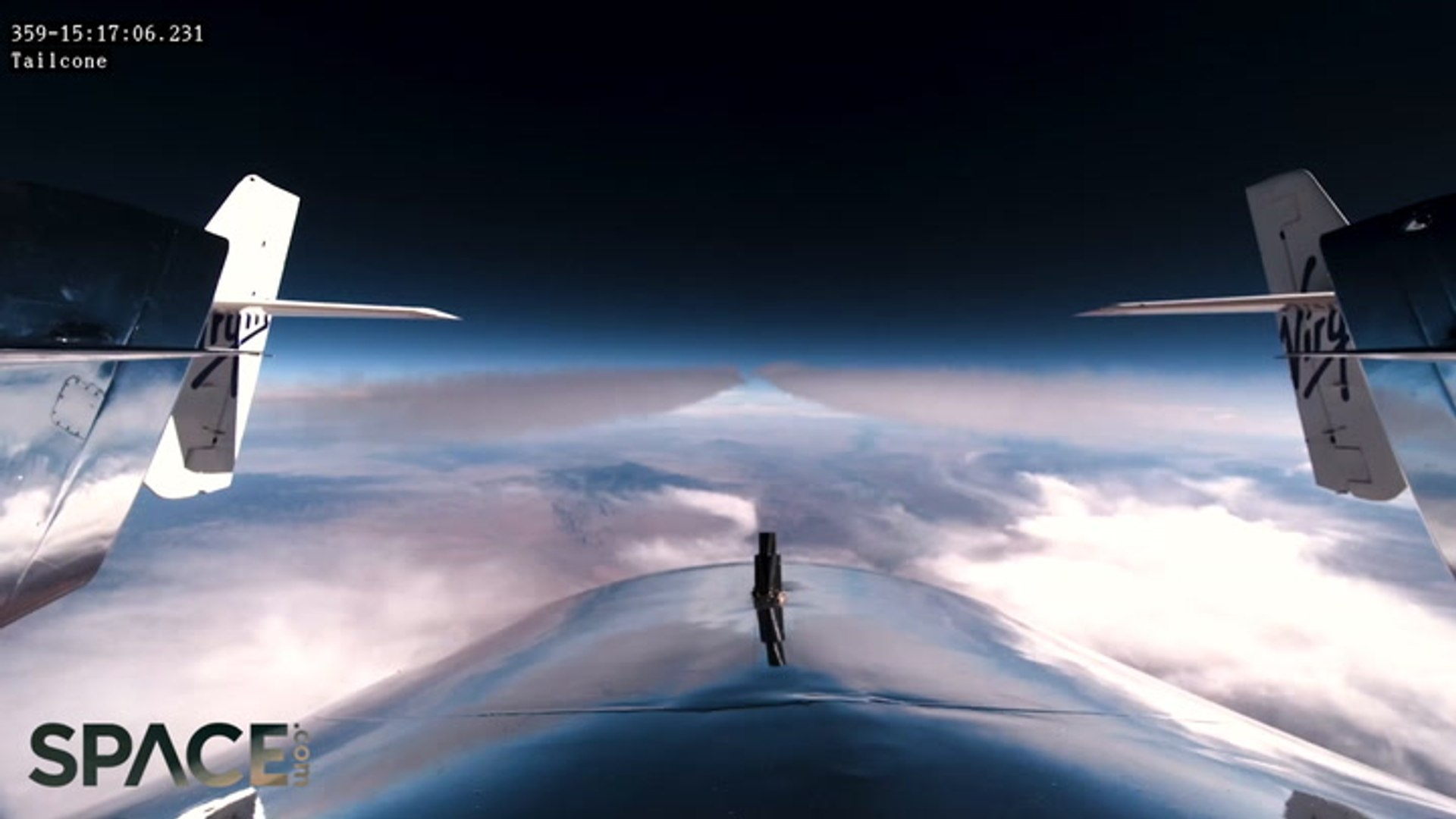Relive Virgin Galactic's suborbital flight - see what it was like for ...