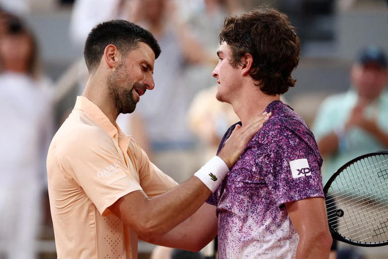 Tennis-teenager Fonseca tames Djokovic in French Open fourth round as ...