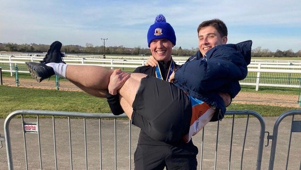 British brothers with dementia gene brave 33 marathons in 33 days ...