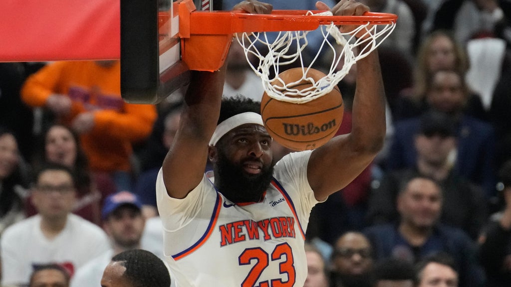 Pinkie finger injury won't keep Knicks center Mitchell Robinson out of ...