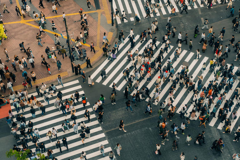 Japan's population sees record drop