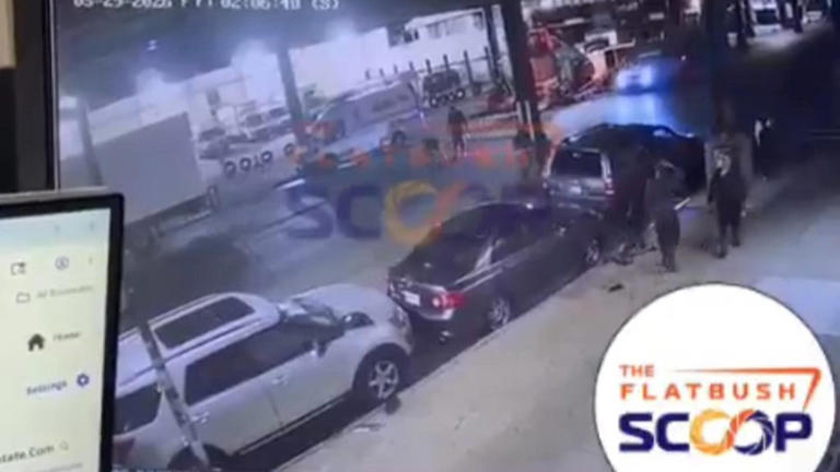 Video shows 7 men climbing out of a Brooklyn sewer manhole