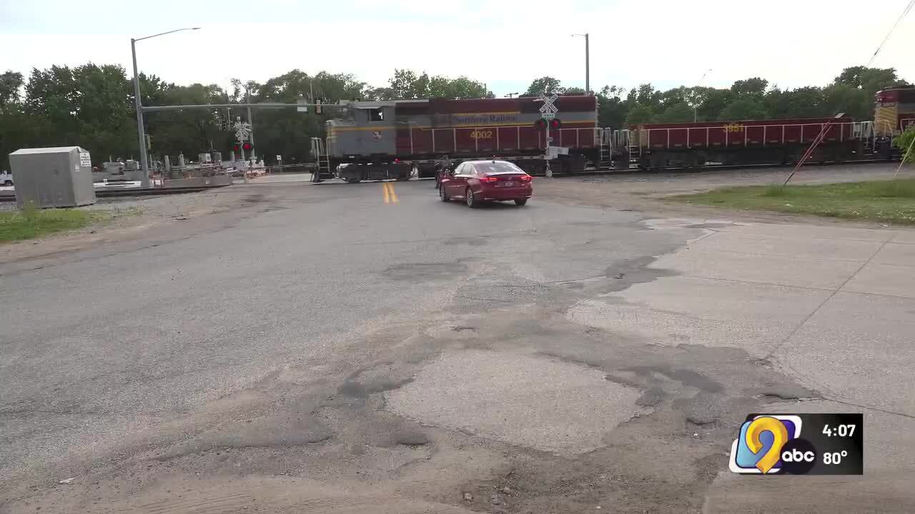 Waterloo train blockages create daily traffic trap at intersection