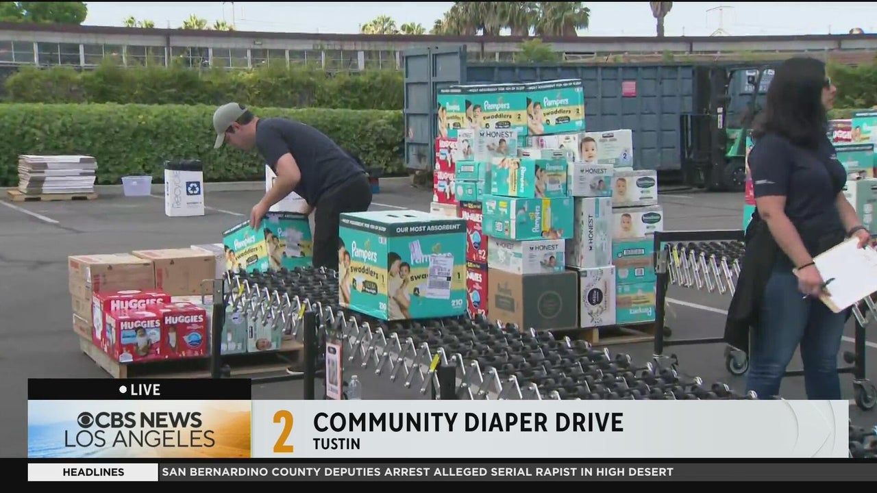 Tustin diaper drive helps families in need