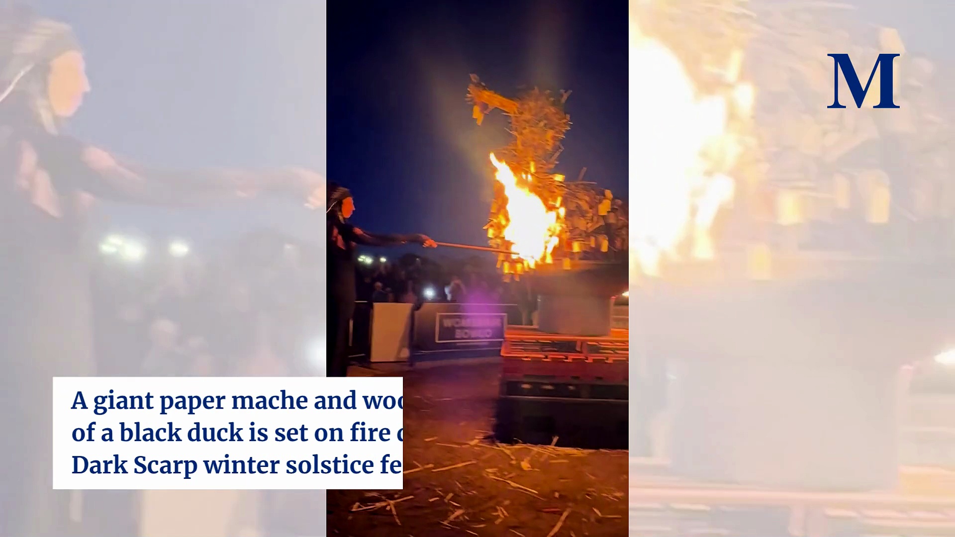 Dark Scarp winter solstice festival at Wombarra Bowlo