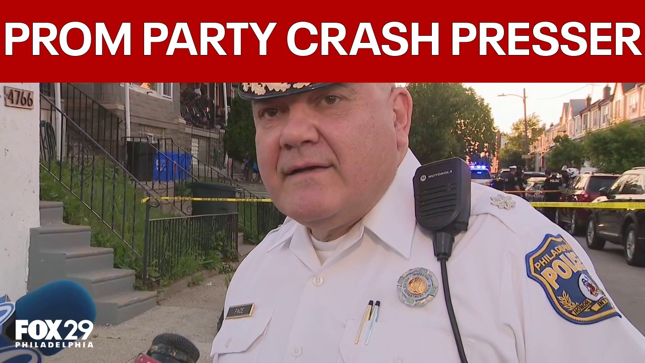 Philly prom party crash: Philly police provide an update full presser