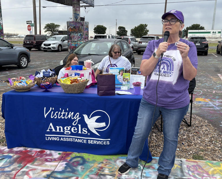 Purple reigns at Slug Bug Ranch for Elder Abuse Prevention Month
