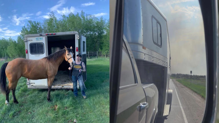'Flying by the seat of our pants': Sask. families near Lobstick Fire on ...