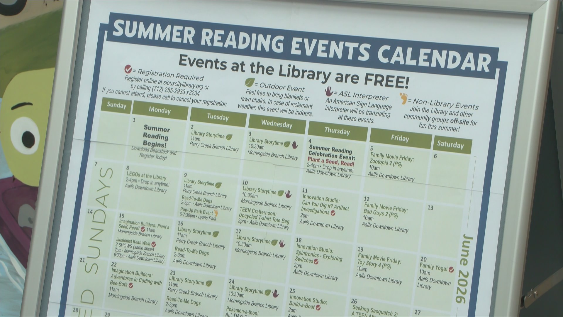 2026 summer reading program at the library