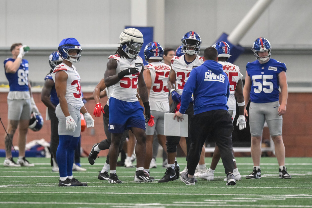 Arvell Reese is making the Giants’ field feel smaller